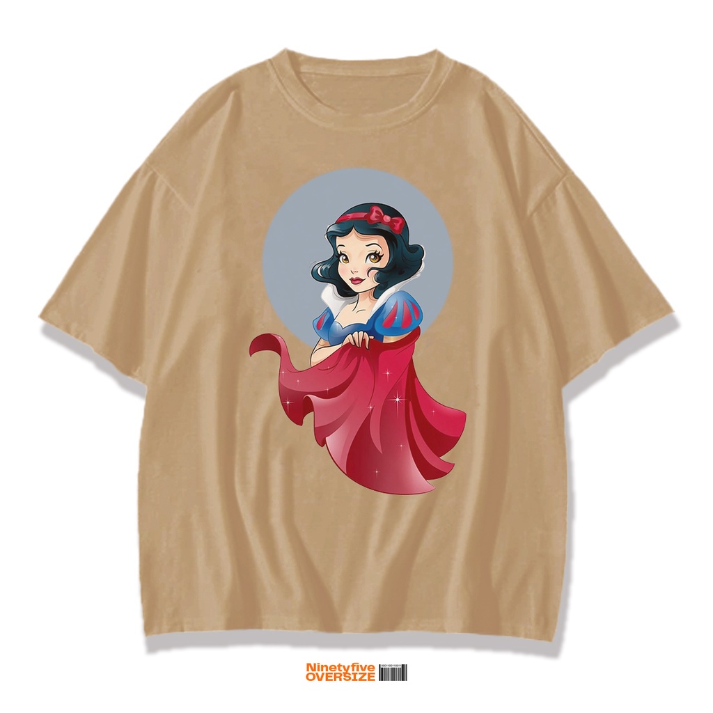 Jual Baju Snow White Disney Oversize Fit Available Six Colours | Shopee ...