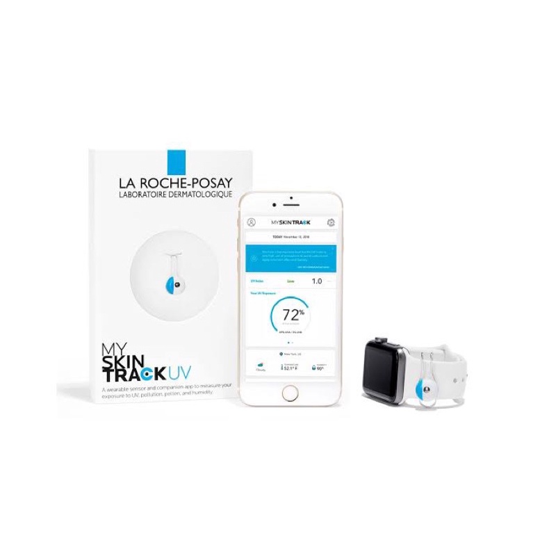 Jual LA ROCHE POSAY MY SKIN TRACK UV A WEARABLE SENSOR UV LA ROCHE ...