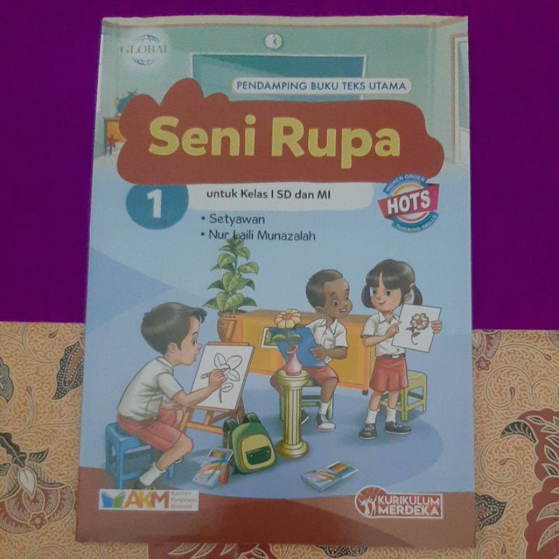 Jual Seni Rupa SD/MI Kelas 1 SD/MI Global Kurikulum Merdeka | Shopee Indonesia