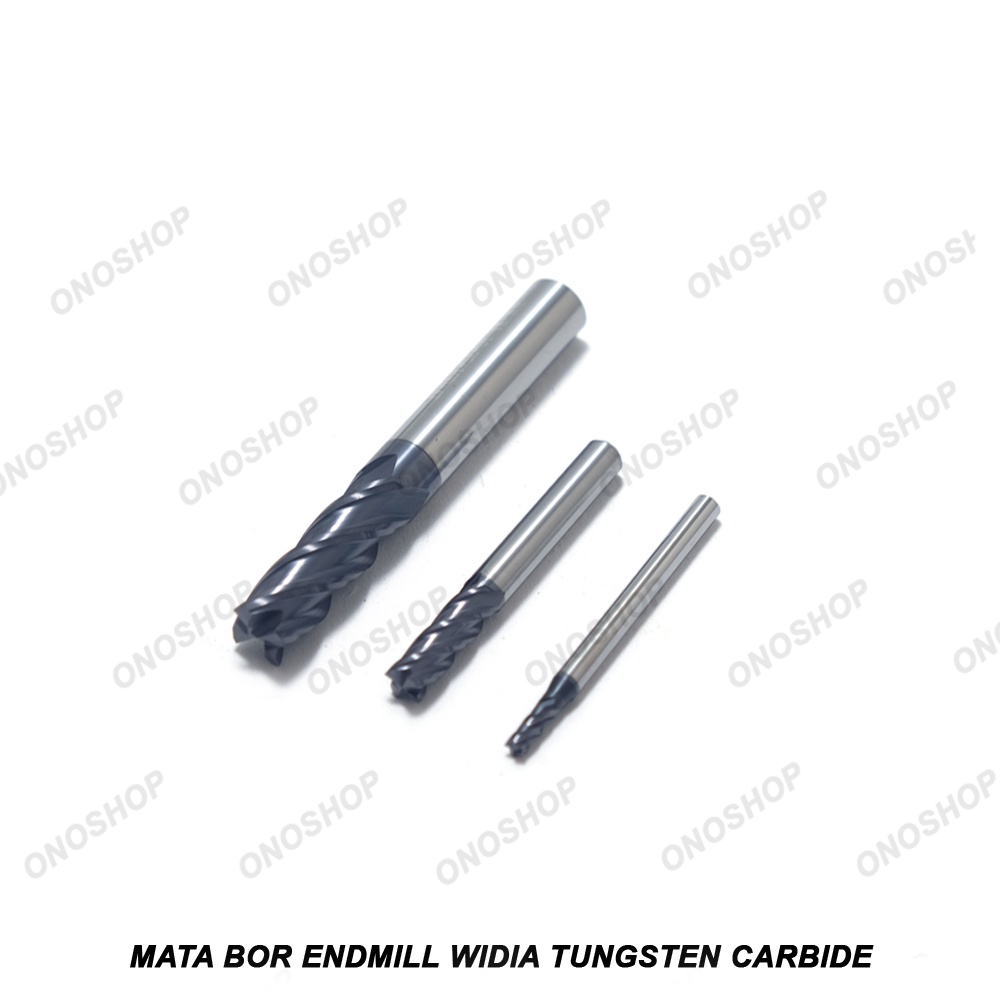 Jual Mata Bor End Mill Endmill Tungsten Carbide - Tipe Flat End - 20 mm ...
