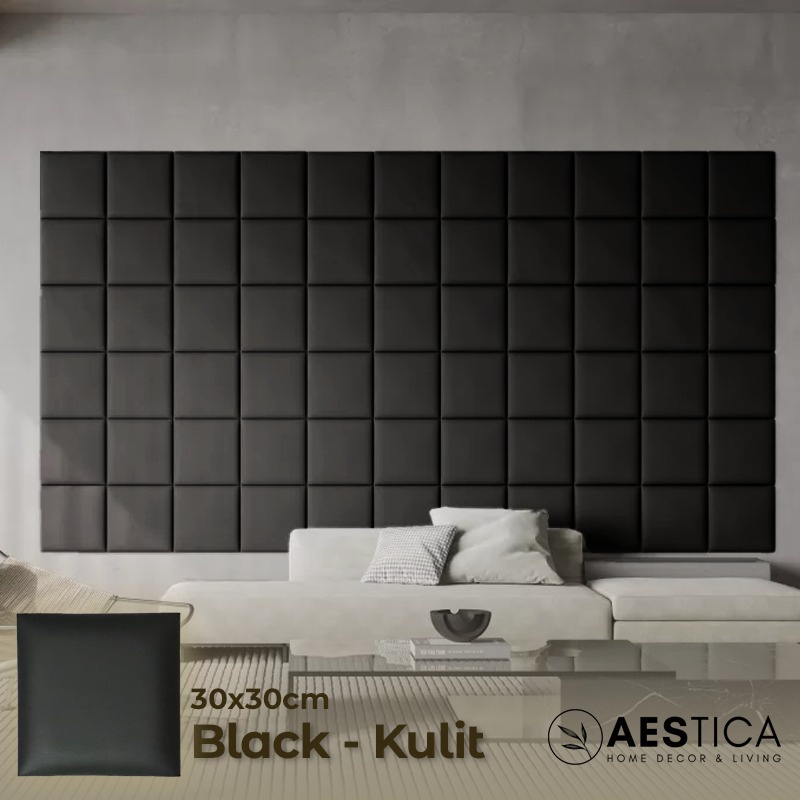 Jual Headboard Panel/Sandaran Kasur Sticker 30x30cm | Aestica Dekor ...