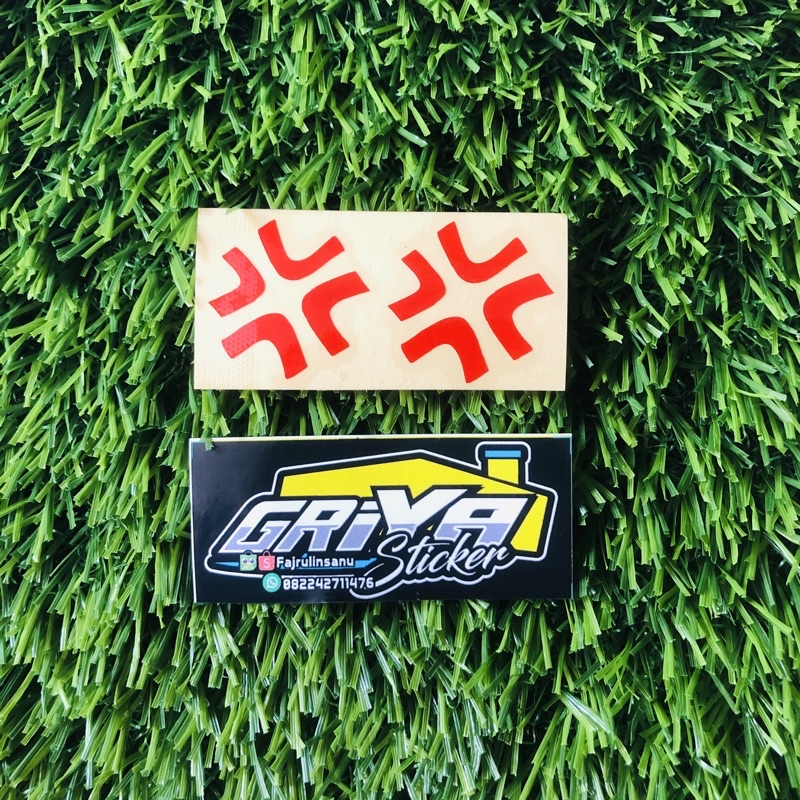 Jual Stiker emot marah emosi sticker cutting angry | Shopee Indonesia