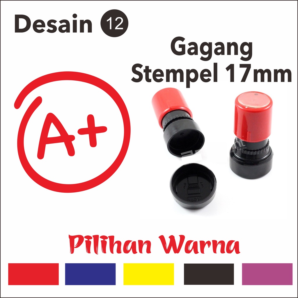 Jual stempel penilaian anak paud tk sd , stempel nilai guru stempel ...