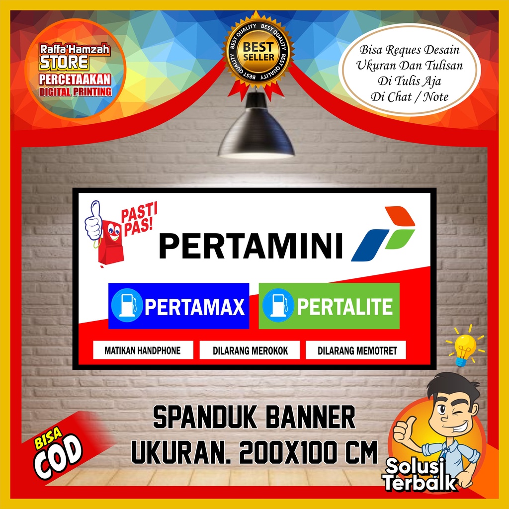 Jual Spanduk Pertamini / Sepanduk Pertamini / Banner Pertamini / Bener ...