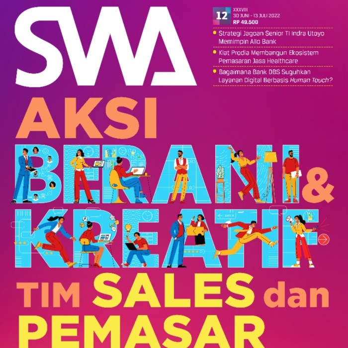Jual Majalah Swa Edisi 12/2022 Aksi Berani Kreatif Tim Sales Dan Pemasaran Andal | Shopee Indonesia