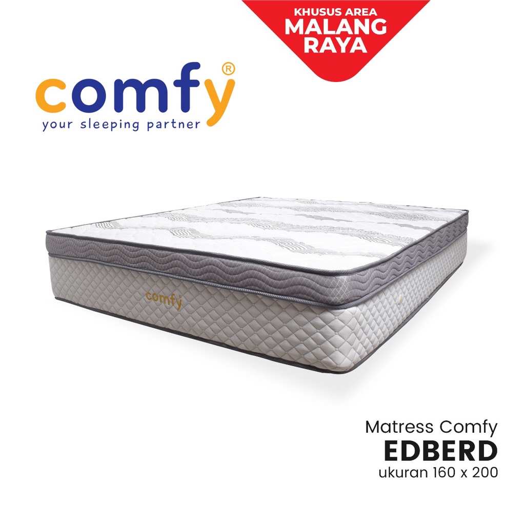 Jual KHUSUS MALANG RAYA Spring Bed Matrass Mewah Edbert by Comfy 100 ...