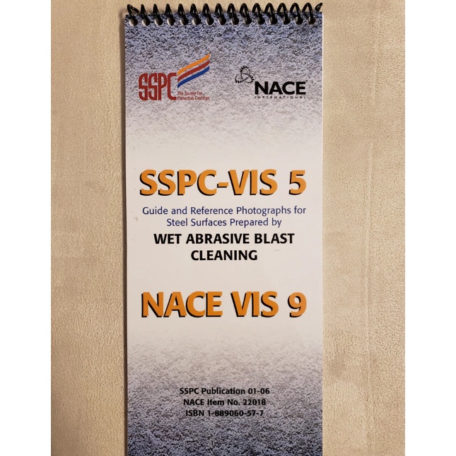 Jual Elcometer 128 Pictorial Surface Standards Sspc Vis 5 Wet Blasting | Shopee Indonesia