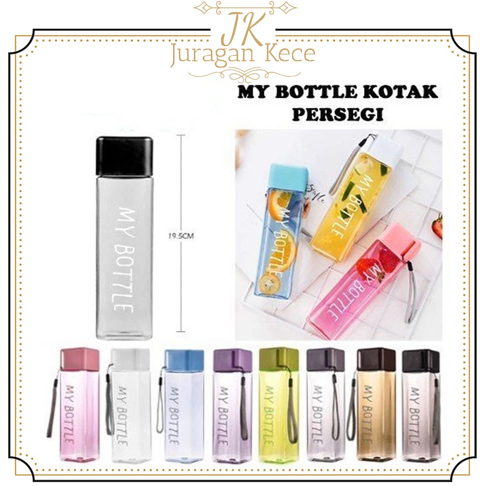 Jual Botol Minum Kotak My Bottle 500ml Water Bottle BPA Free Termos ...