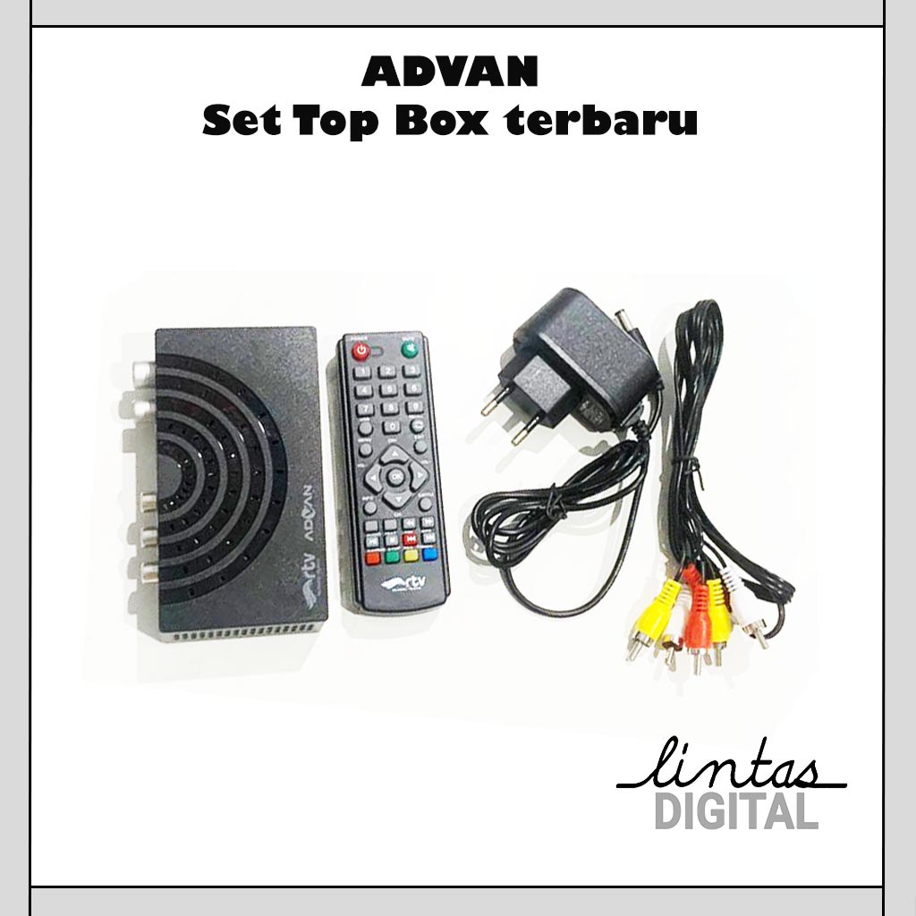 Jual ADVAN DIGITV DVB T2 ST-03 Full HD 1080p Set Top Box STB Digital TV ...