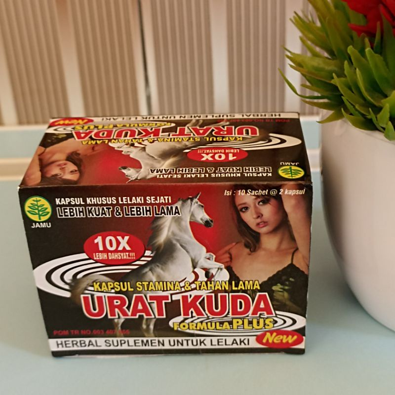 Jual KAPSUL URAT KUDA 10X LBH DAHSYAT OBAT KUAT & TAHAN LAMA (1 Box isi 10 Sachet) | Shopee ...