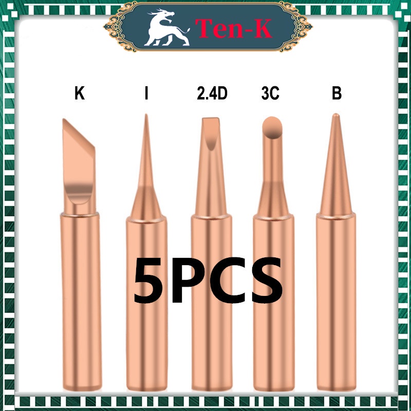 Jual Set 5 in 1 Mata Solder Station Tool 936 936A 900M 908S Ujung Tip Head | Shopee Indonesia