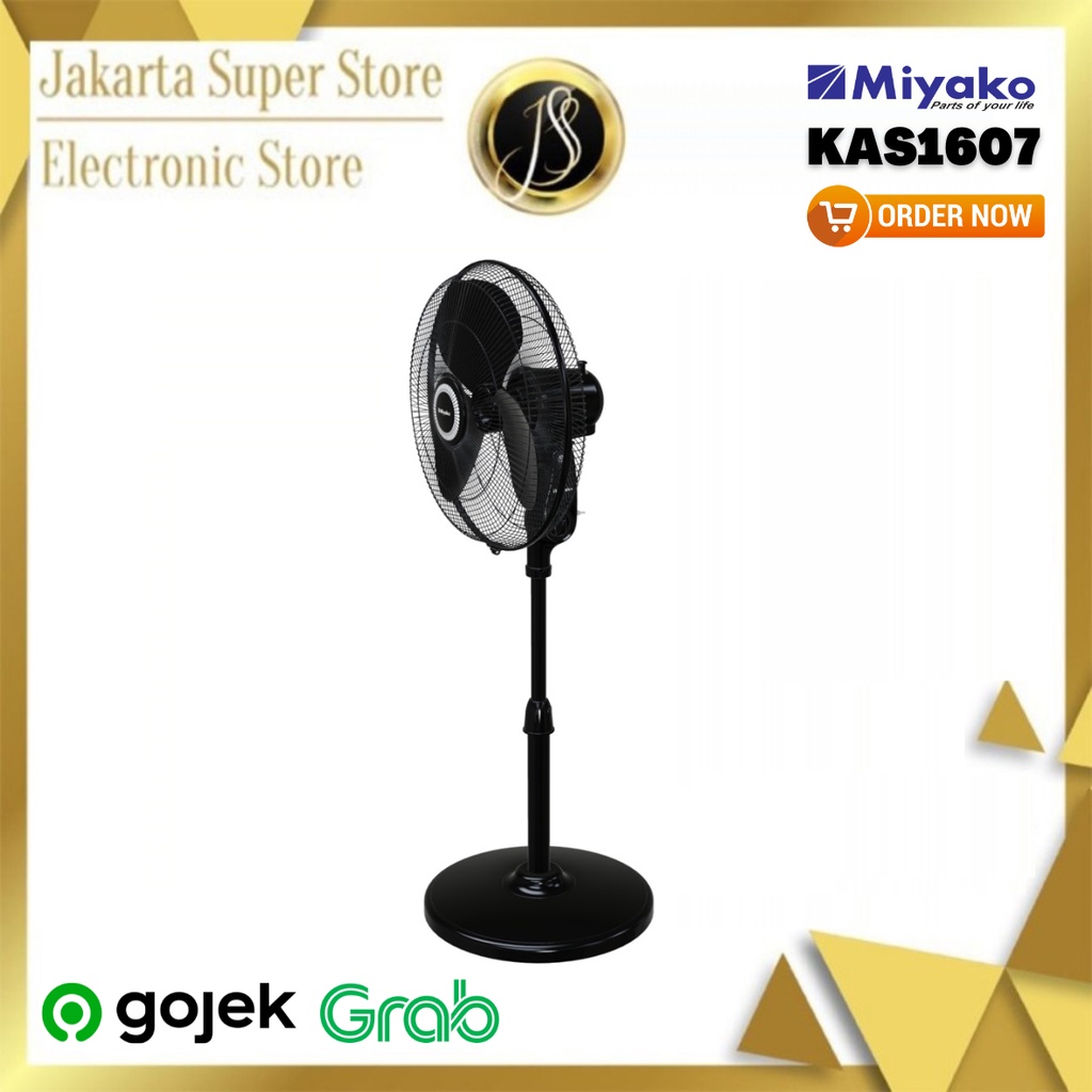 Jual KIPAS ANGIN MIYAKO KAS 1607 PL 16 inch / STAND FAN MIYAKO KAS 1607 PL | Shopee Indonesia