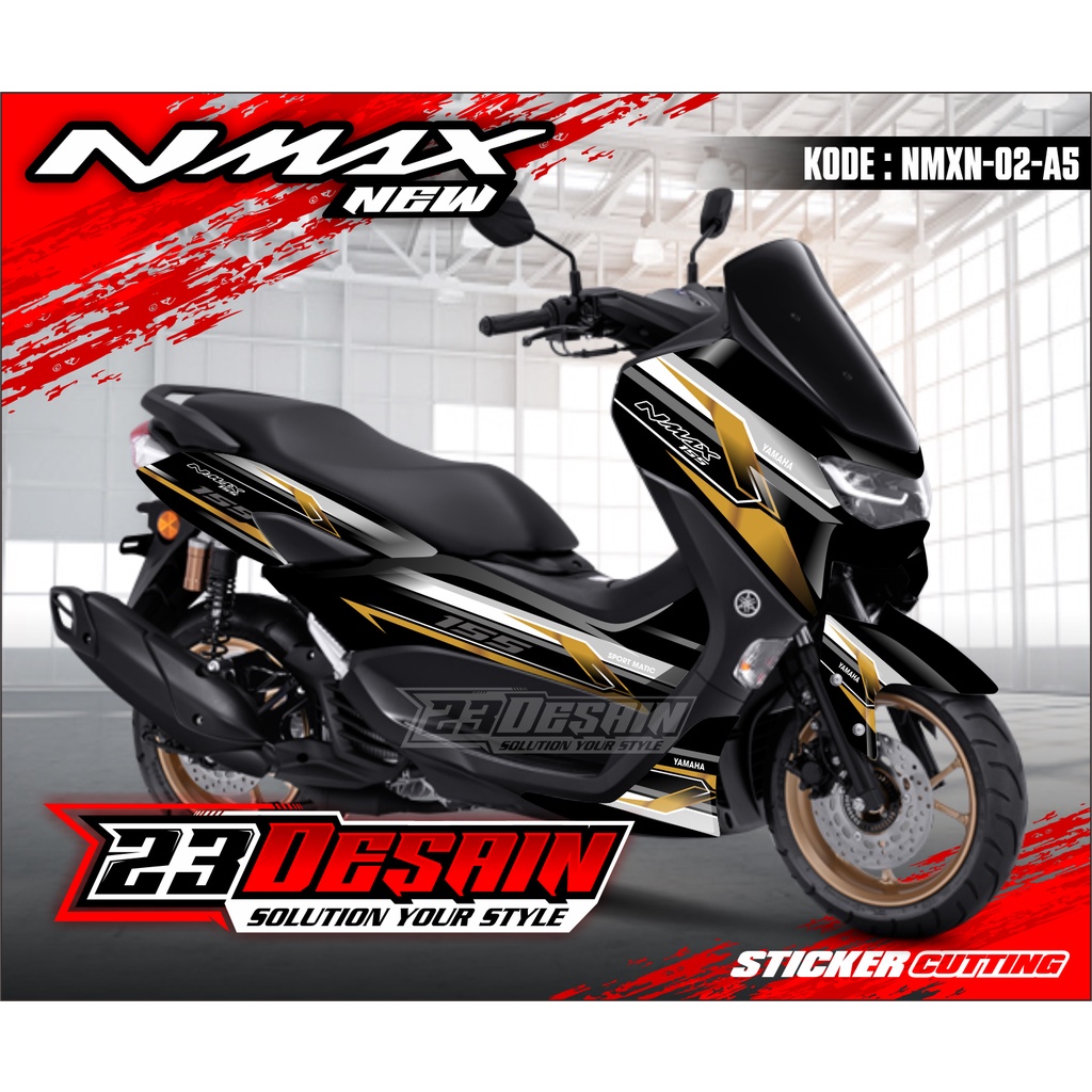 Jual DECAL NMAX 2020 2021 2022 NEW - STIKER FULL BLOK NMAX 2020 2021 ...