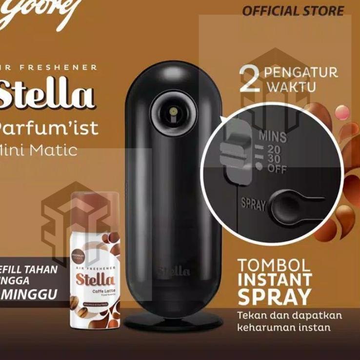 Jual Produk Update Stella Mini Matic Box Set Alat+Refil 40ml+baterai ...