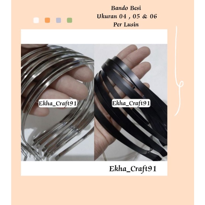 Jual Bando Besi Ukuran 04 , 05 & 06 Per Lusin | Shopee Indonesia