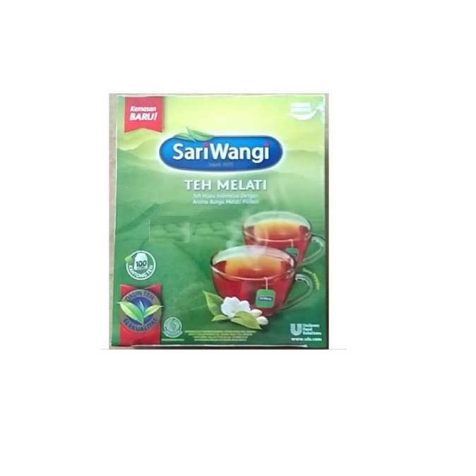 Jual Sari Wangi Melati Teh Celup Box 100 Pcs | Shopee Indonesia