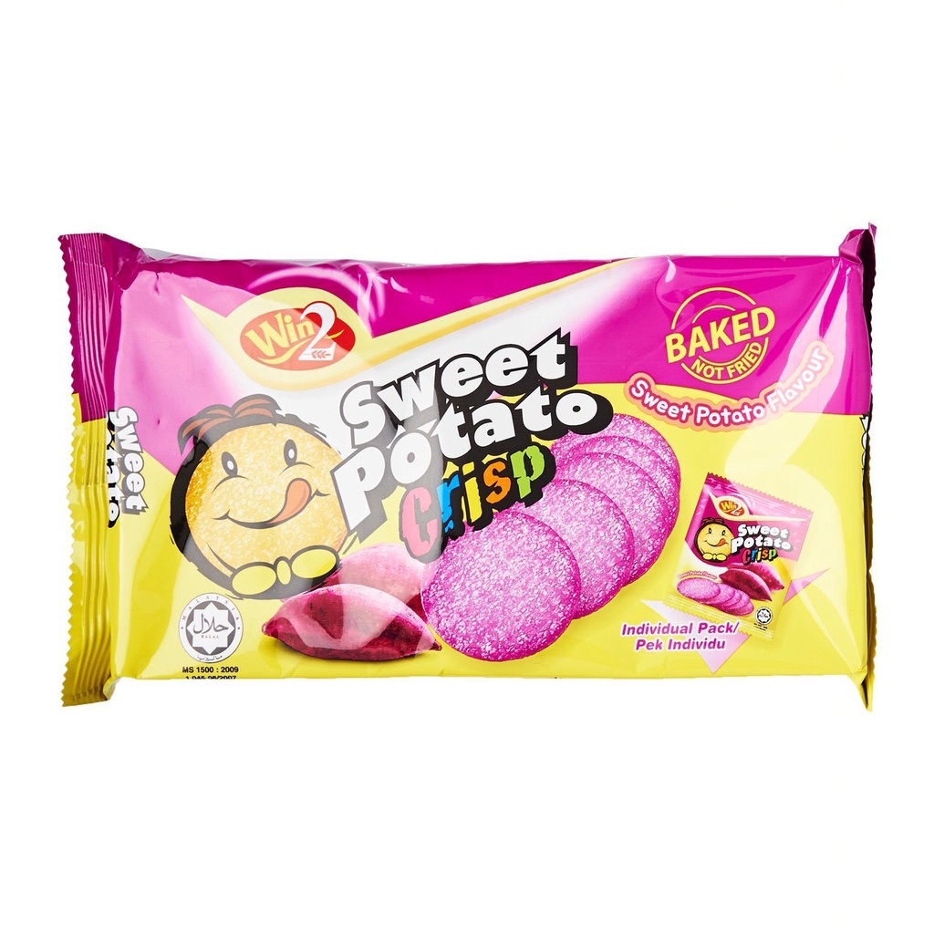 Jual Win2 Baked Potato Crisp / Win Win (BBQ / VEGETABLE / SOUR CREAM ...