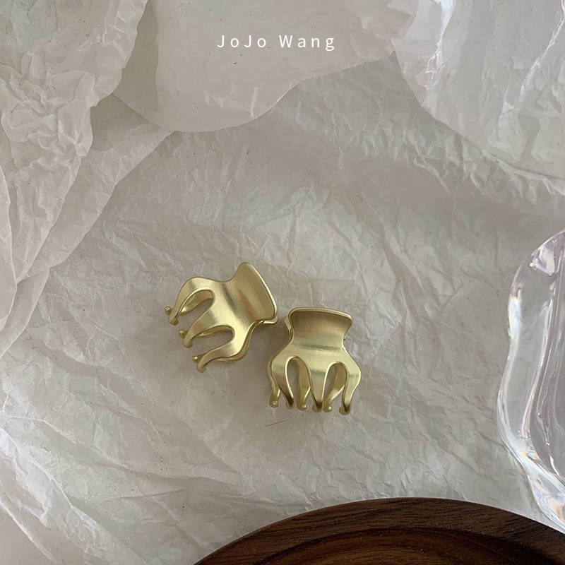 Jual NEW HAIR CLAW JEPIT JEDAI HERCULES BESI GOLD METAL SILVER COLOR ...