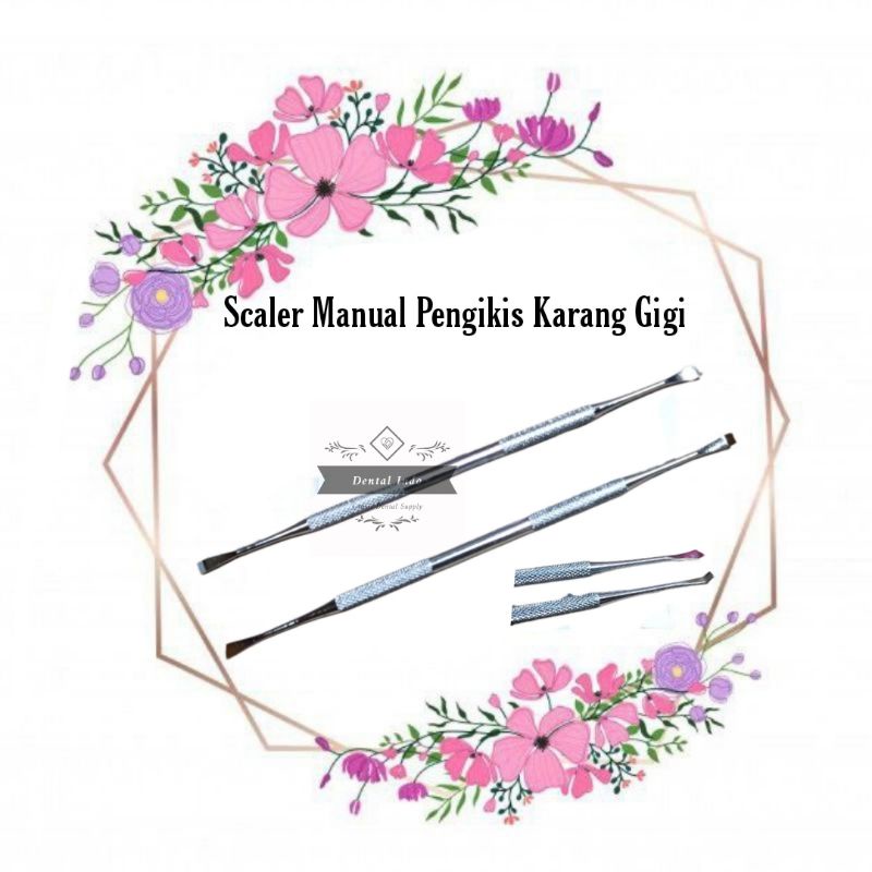 Jual Scaller Manual Scaler Dental Wing Double Side kanan kiri ...