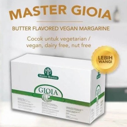 Jual Master Martini Gioia Vegan Margarine Butter Flavour 20kg (KHUSUS ...