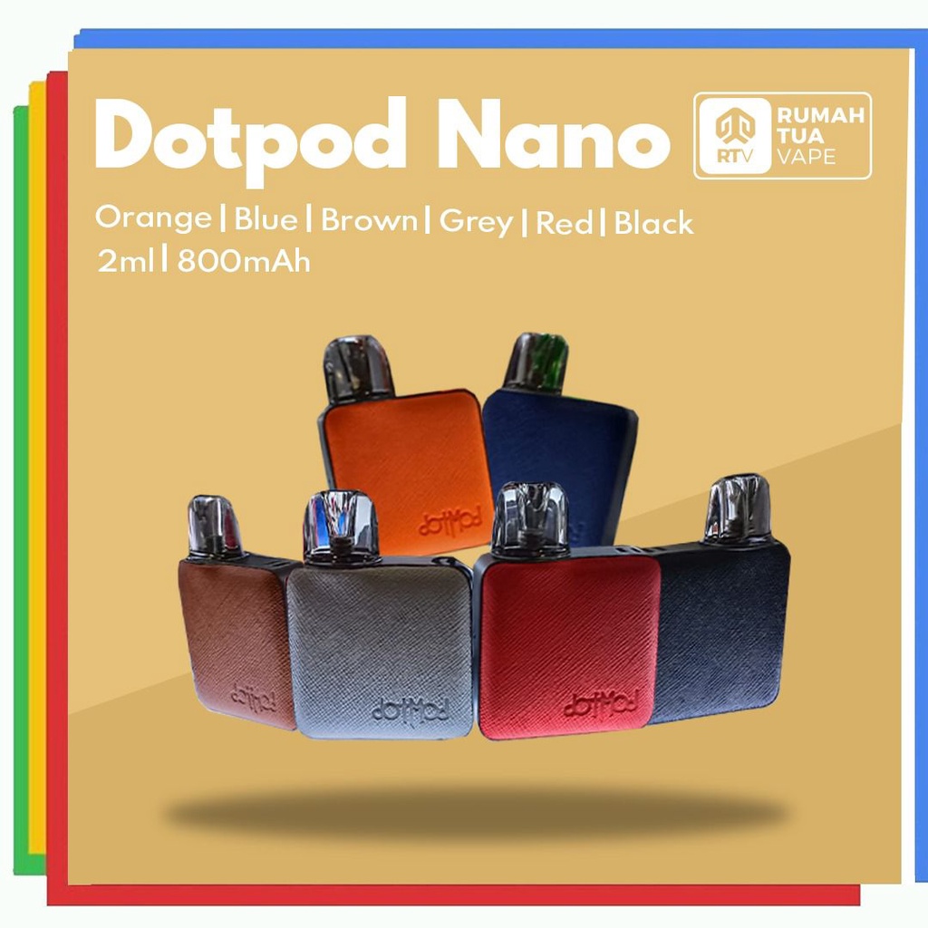 Jual DOTPOD NANO 18W 800MAH POD KIT BY DOTMOD | Shopee Indonesia