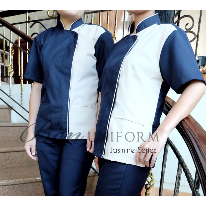 Jual Baju Suster / Seragam Suster Bon Uniform - Jasmine Series Xl ...