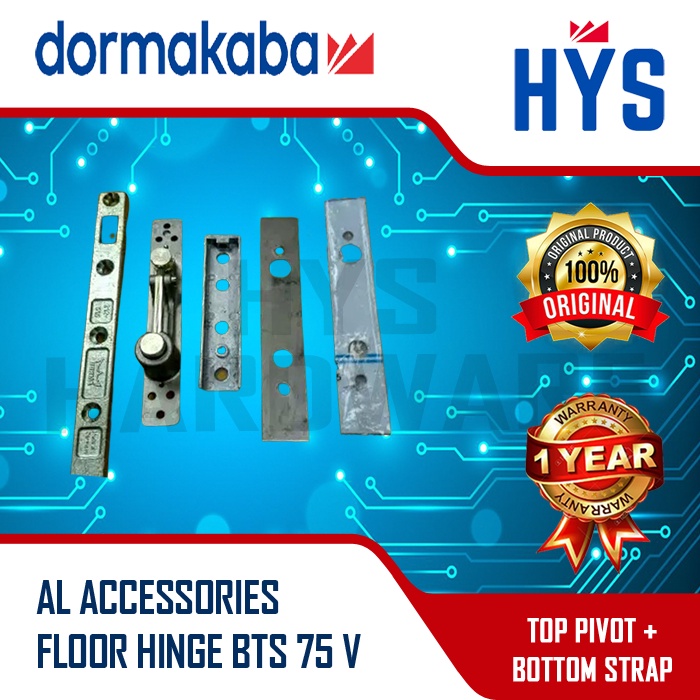 Jual Aksesoris Dorma BTS 75 Stang Atas Bawah Penopang Pintu Kayu Besi ...
