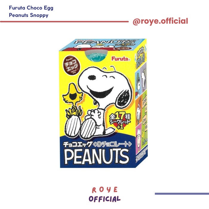 Jual Furuta Choco Egg Peanuts Snoppy | Shopee Indonesia
