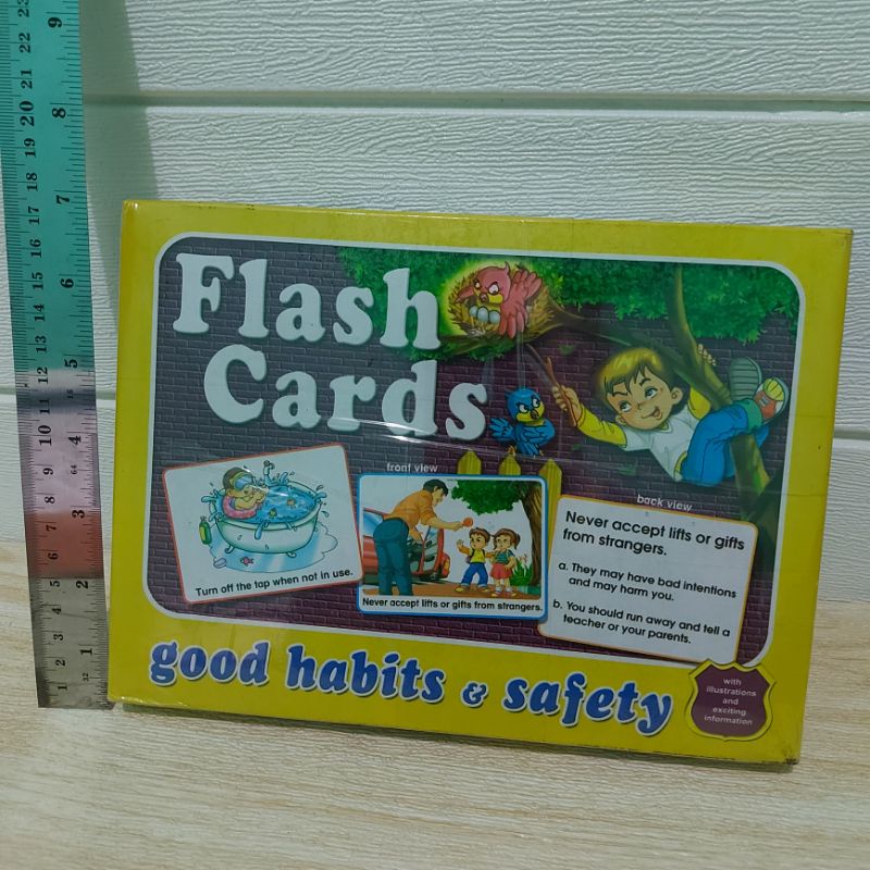 Jual FLASH CARD BESAR GOOD HABBIT | Shopee Indonesia