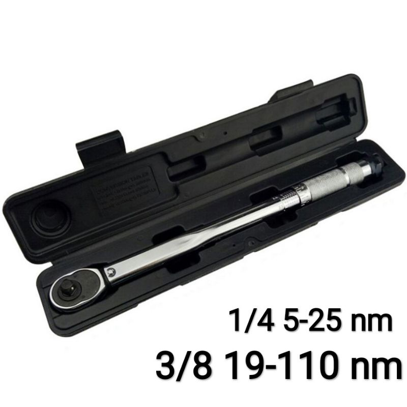 Jual Kunci Torsi Torque Wrench Two Way 1/4 5-25nm 3/8 19-110 nm ...
