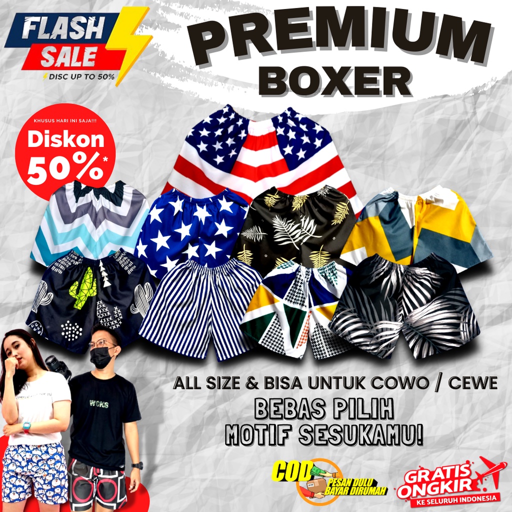 Jual BOXER PRIA | KOLOR PRIA | BOXERPREMIUM | CELANA PENDEK PRIA ...