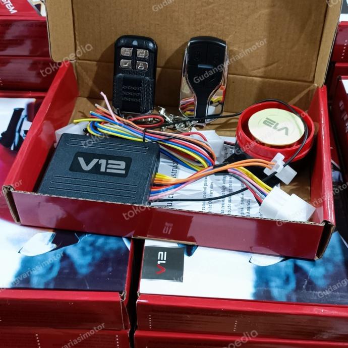 Jual alarm motor v12 | Shopee Indonesia