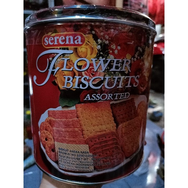 Jual Serena Flower biscuits assorted 500g | Shopee Indonesia