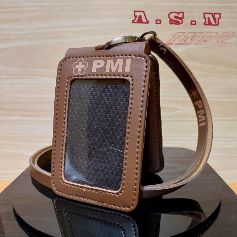 Jual Id Card Kulit Lipat Magnet PMI Id Card Kulit PMI Lipat | Shopee ...