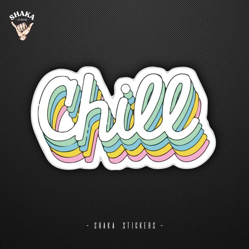 Jual Stiker Chill Sticker Anti Air Tumblr Stiker Murah Stiker ...