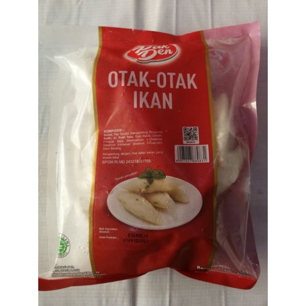 Jual Pak den otak otak ikan 500g/frozen | Shopee Indonesia