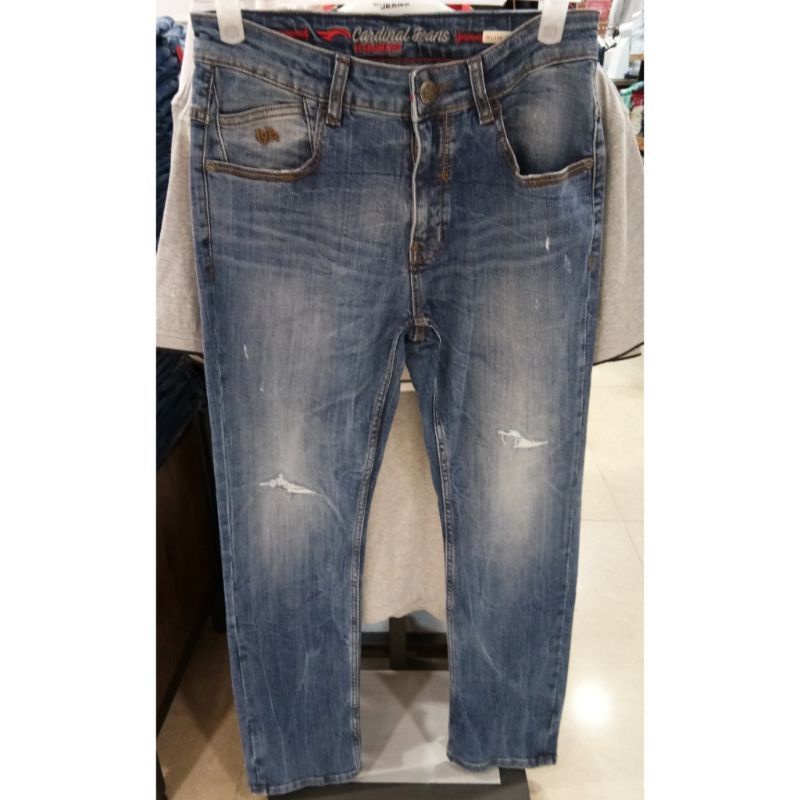 Jual Cardinal jeans original mens CBCBA00773B 16A Celana panjang pria ...