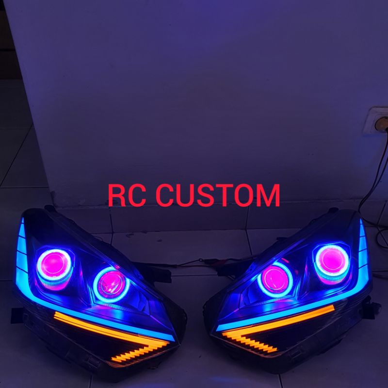Jual menerima custom projector biled aes motor mobil bisa sesuai ...