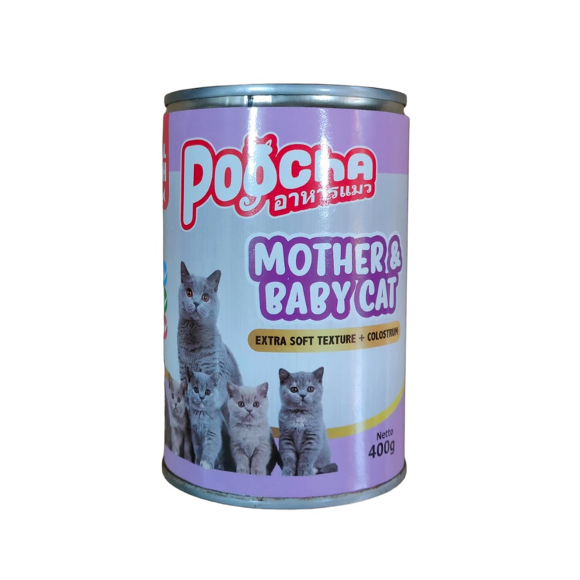 Jual PooCha Wet Food Can 400 gr | POO CHA Makanan Kucing Basah Kaleng ...
