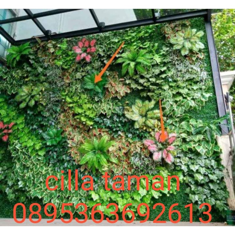Jual VERTIKAL GARDEN TAMAN DINDING TANAMAN PELASTIK | Shopee Indonesia