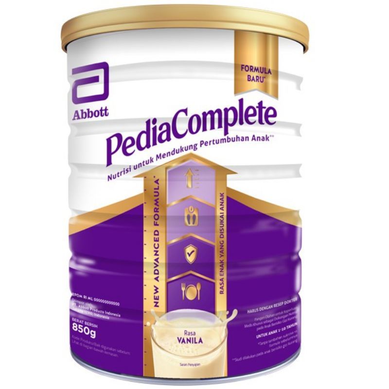 Jual Pediacomplete vanilla 850 gram | Shopee Indonesia