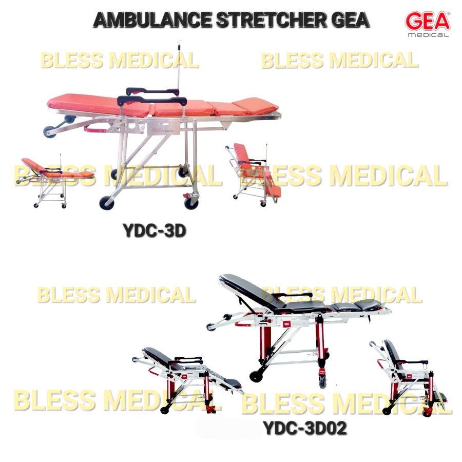 Jual Stretcher For Ambulance Car YDC-3D/Tandu Ambulan GEA YDC-3D02 ...