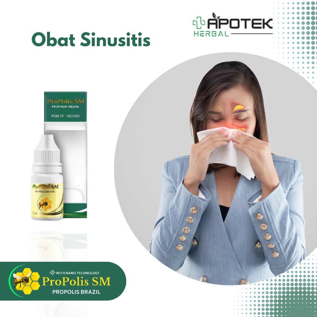 Jual Obat Sinus Sinusitis Rinitis Polip Flu Menahun Pilek Hidung Bau ...