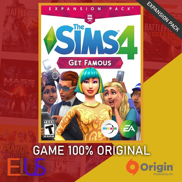 Jual The Sims 4 Get Famous Original Origin - EXPANSION PACK (PC - MAC ...