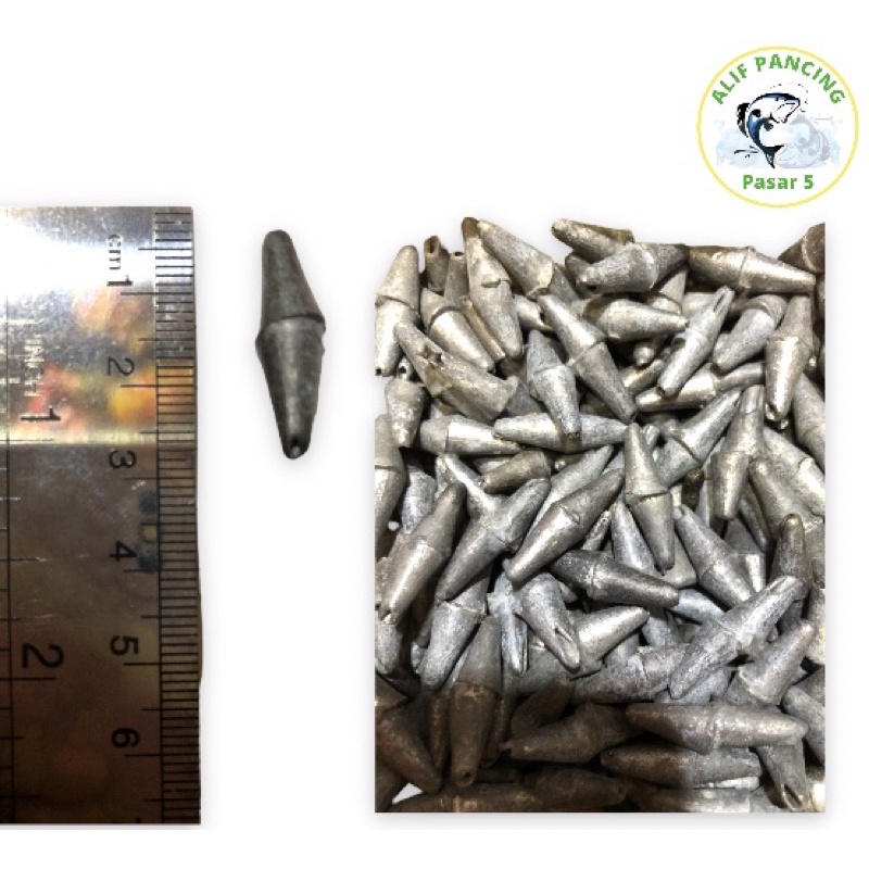 Jual Timah Pancing Ikan Kelabau 250Gr | Shopee Indonesia