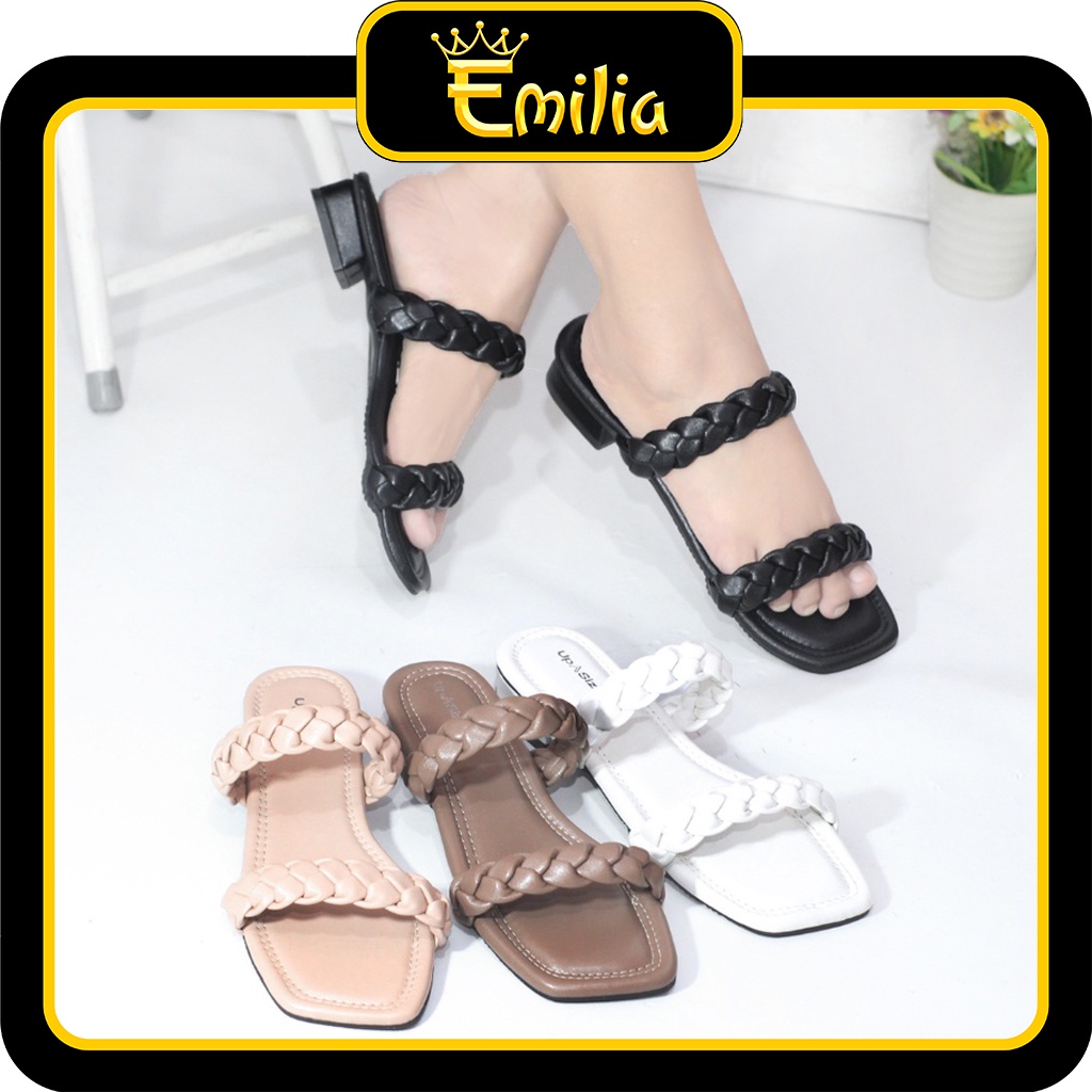 Jual UPSIZE Temari Sandal Teplek Wanita Terbaru Kekinian Murah Jumbo ...