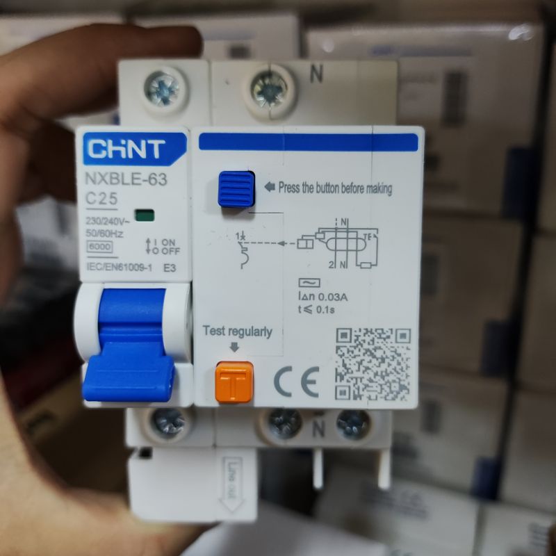 Jual RCBO chint ELCB+MCB NXBLE-63 1P+N 6A 10A 16A 20A 32A 40A 50A 63A 30MA | Shopee Indonesia