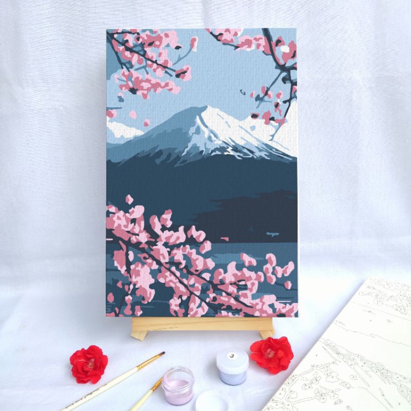 Jual Paint by Numbers KIT - Scenery A4 (20x30cm) | Shopee Indonesia