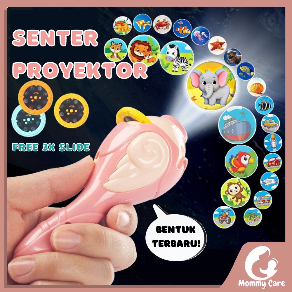 Jual MOMMYCARE MAINAN ANAK SENTER PROYEKTOR FUN FLASHLIGHT MAINAN ...
