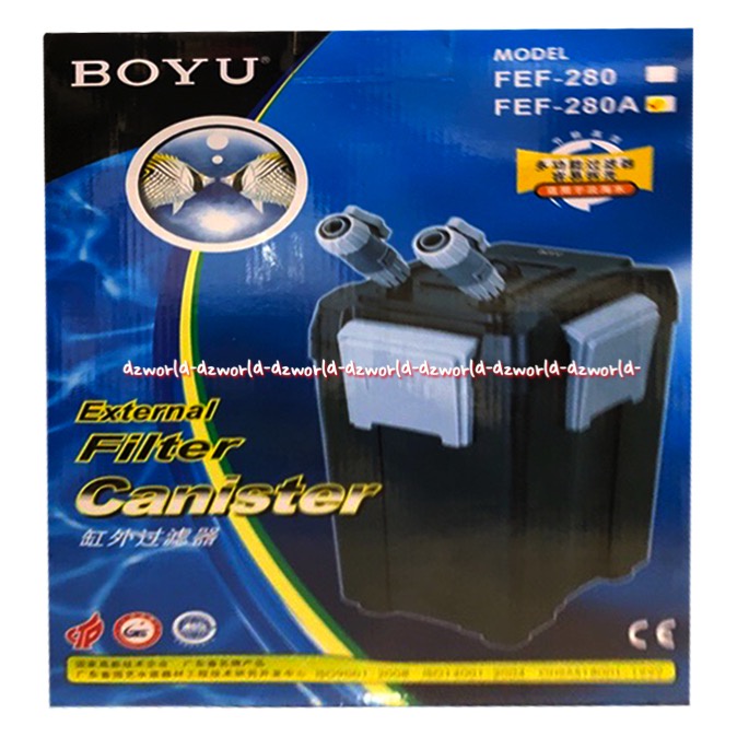 Jual Boyu External Filter Canister FEF-280A Penyaring Luar Untuk ...